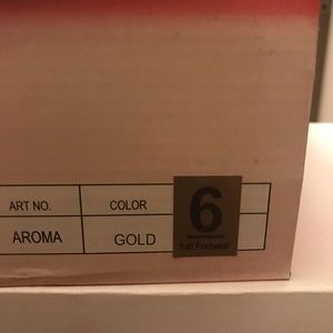 Kalli Collection | Shoes | Gold Sandals By Kalli | Poshmark